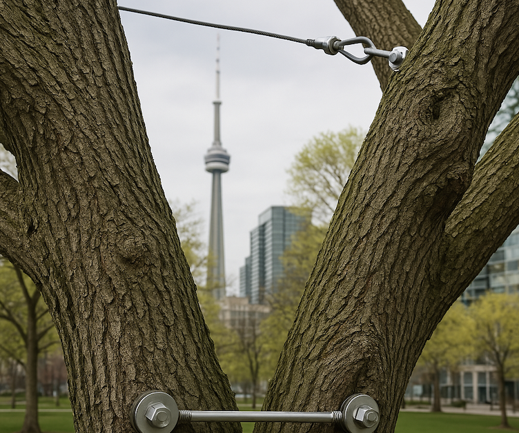 Tree Cabling and Bracing in Toronto | Certified Arborists